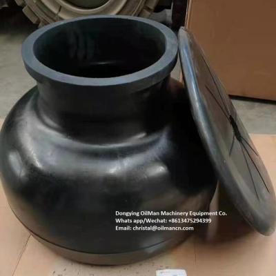 China API Mud Pump Pulsation Dampener Bladder High Pressure Rubber Spare Parts for F500 F800 F1000 F1300 F1600 for sale