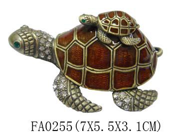 China Turtle antique trinket box for sale