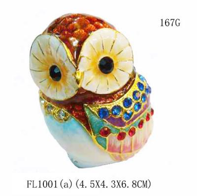 China Eagle Bird Jewelry Box Fashion Eagle Trinket Box for sale