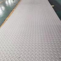 China Hot Rolled 201 Ss Checkered Plate Sheet Diamond for sale