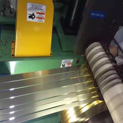 China Sus301 Thin Stainless Steel Strips 0.1mm 0.2mm 0.3mmx90mm 8k 10k 2b Finished for sale