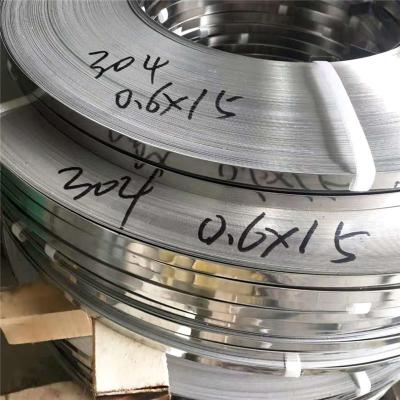 China 0.3mm 0.5mm Stainless Steel Strip Roll Belt 201 304 316 310s BA Mirror for sale
