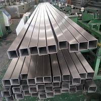 China 201 430 904L Stainless Steel Pipe SHS Square Rectangular Inox Tube 2500mm for sale