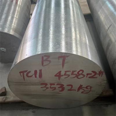 China Polished TC11 BT9 Titanium Alloy Rods Diameter 5mm - 200mm Titanium Alloy Round Bar for sale