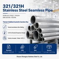 China 321/321H Stainless Steel Seamless Pipe for sale