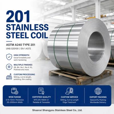 China 201 Stainless Steel Coil for sale