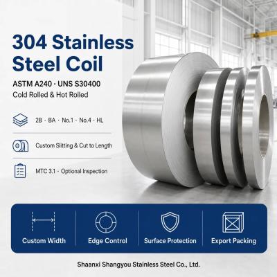China 304 Stainless Steel Coil for sale