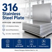 China 316 stainless steel plate for sale