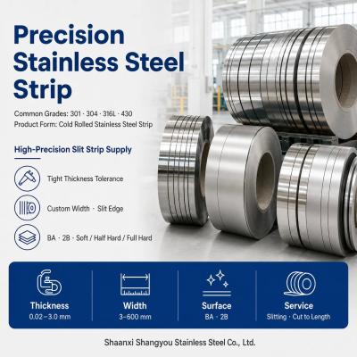 China precision stainless steel strip for sale