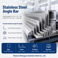 China Stainless Steel Angle Bar for sale