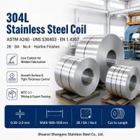 China 304L Low Carbon Stainless Steel Coil for Welded Equipment and Corrosion Resistance  ASTM A240 for sale