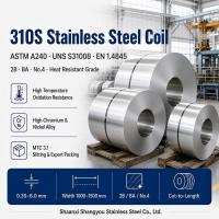 China 310S Stainless Steel Coil for High Temperature Applications and Oxidation Resistance  ASTM A240 for sale