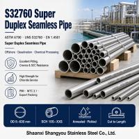 China ASTM A790 S32760 Super Duplex Stainless Steel Seamless Pipe with Tungsten/Copper Alloying for sale