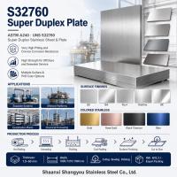 China ASTM A240 S32760 Super Duplex Stainless Steel Plate UNS S32760 with Tungsten Alloying and PREN >40 for sale