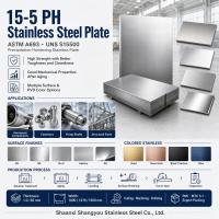 China ASTM A240 15-5 PH Stainless Steel Plate UNS S15500 with Precipitation Hardening and High Strength for sale