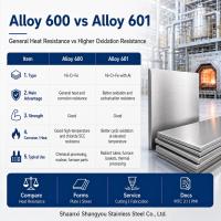 China Alloy 600 vs Alloy 601: A Comprehensive Comparison for sale