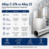 China Alloy C-276 vs Alloy 22: A Comprehensive Comparison for sale