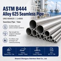 China ASTM B444 Nickel Alloy 625 Seamless Pipe | ASTM B444 | UNS N06625 | Inconel 625 for sale