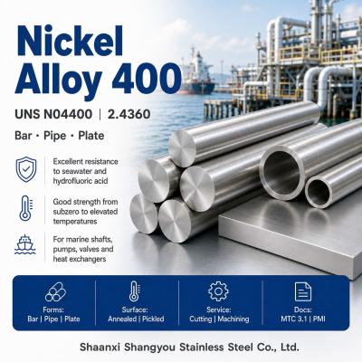 China Nickel Alloy 400 | UNS N04400 | 2.4360 | Monel 400 for sale