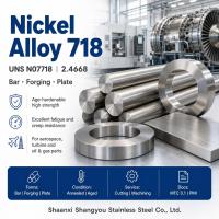 China Nickel Alloy 718 | UNS N07718 High-Strength Superalloy for sale