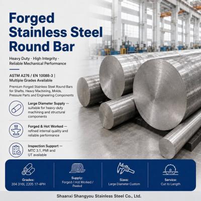 China Forged Stainless Steel Round Bar for sale