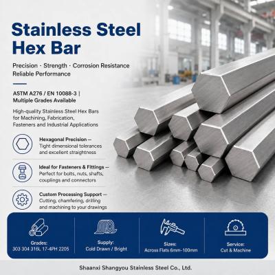 China Stainless Steel Hex Bar for sale