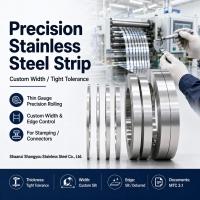 China Precision Stainless Steel Strip with Tight Tolerance and Custom Width for sale