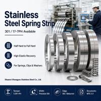 China Stainless Steel Spring Strip in Half Hard and Full Hard Temper for sale