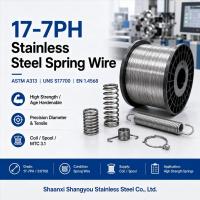 China 17-7PH Stainless Steel Spring Wire ASTM A313 for High Strength Springs for sale