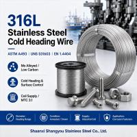 China ASTM A493 316L Stainless Steel Cold Heading Wire for Bolts and Screws for sale
