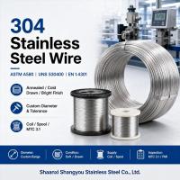 China ASTM A478 304 Stainless Steel Weaving Wire with Bright Finish
SEO TDK for sale