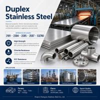 China Duplex Stainless Steel Grades, PREN, Standards & Product Supply for sale