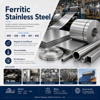 China Ferritic Stainless Steel Grades, Properties, Standards & Supply for sale