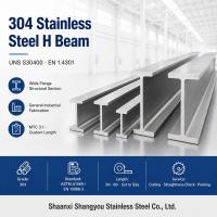 China 304 Stainless Steel H Beam for Industrial Frames and Structural Projects for sale