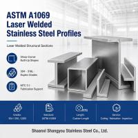 China ASTM A1069 Laser Welded Stainless Steel Profiles for Structural Use for sale
