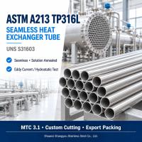 China ASTM A213 TP316L Seamless Heat Exchanger Tube, Mo-Alloyed | S31603 for sale