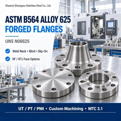 China ASTM B564 Alloy 625 Forged Flanges to ASME Dimensions | N06625 for sale