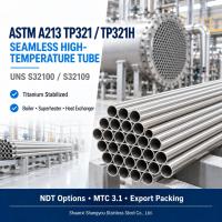 China ASTM A213 TP321/321H Seamless Boiler & Heat Exchanger Tube | H Grade for sale