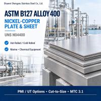China ASTM B127 Alloy 400 Plate & Sheet for Marine and Chemical Use for sale