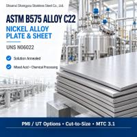 China ASTM B575 Alloy C22 Plate & Sheet for Mixed Corro2sion | N0602 for sale