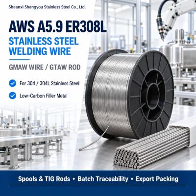 China AWS A5.9 ER308L Stainless Welding Wire for 304/304L Joints | Low Carbon for sale