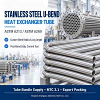 China Stainless Steel U-Bend Heat Exchanger Tube to TEMA/Drawing | Custom Geometry for sale