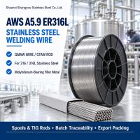 China AWS A5.9 ER316L Stainless Welding Wire, Mo-Alloyed Filler | Low Carbon for sale