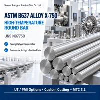 China ASTM B637 Alloy X-750 Round Bar, Heat-Treatment Defined | N07750 for sale