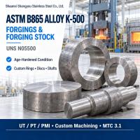 China ASTM B865 Alloy K500 Forgings to Drawing, Heat Treated | N05500 for sale
