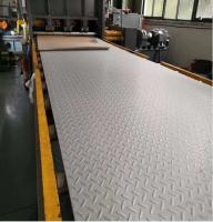China BA 4x8 0.4mm Industrial Diamond Plate Antiwear Stainless Steel for sale
