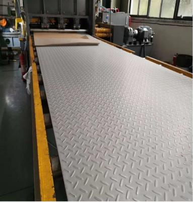 China BA 4x8 0.4mm Industrial Diamond Plate Antiwear Stainless Steel for sale