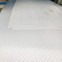 China 2000mm Non Skid Tread Plate GB 1.5 Mm Chequer Plate Trailer Floor JIS NO.3 for sale