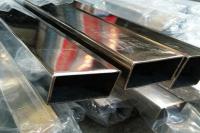 China ASTM 201 310S Seamless Stainless Steel Rectangular Box Section Hex Oval 0.1mm for sale