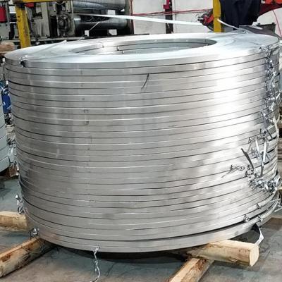 China Water Rippled SS Strip Coil ASTM 405 A403 for sale